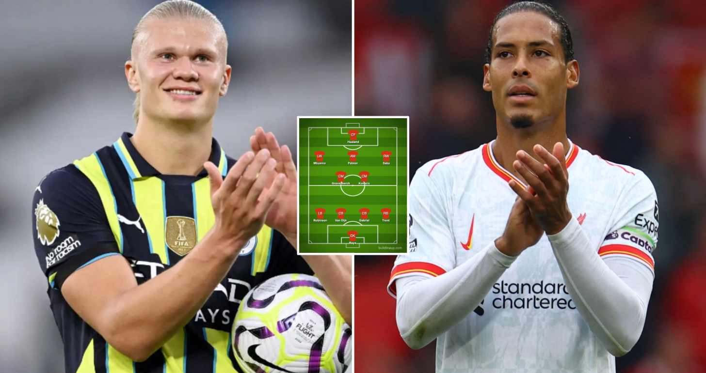 The 2024/25 Premier League Team of the Season so far