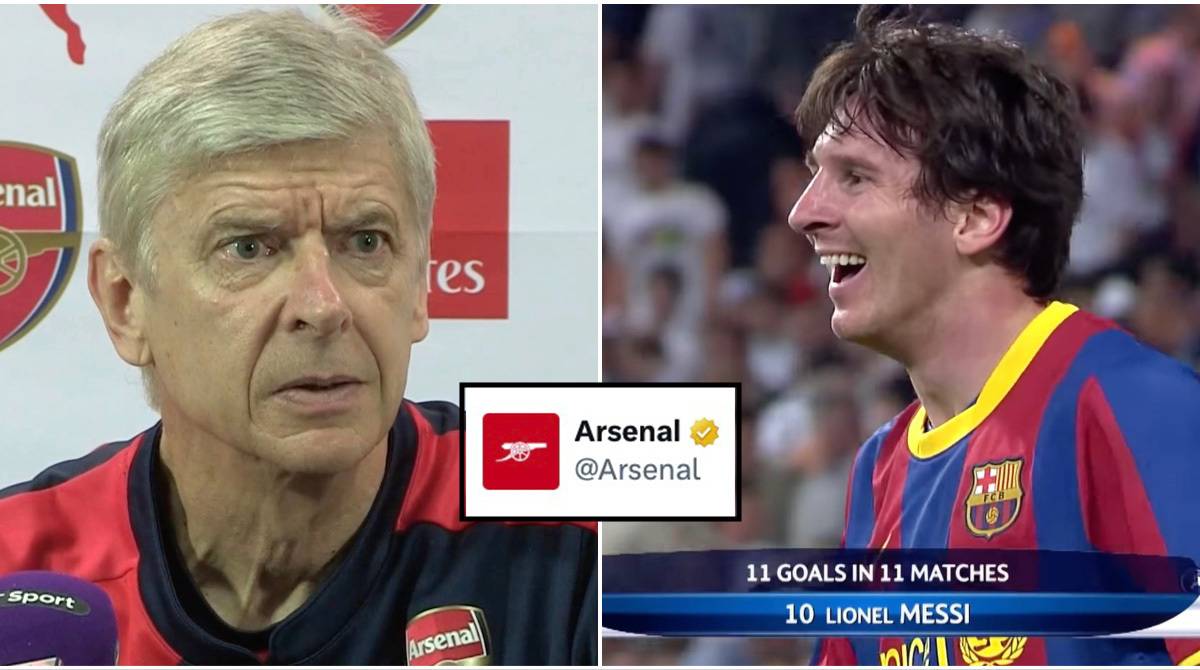 Arsene Wenger Made Bold Comment About Barcelona’s Lionel Messi in 2011