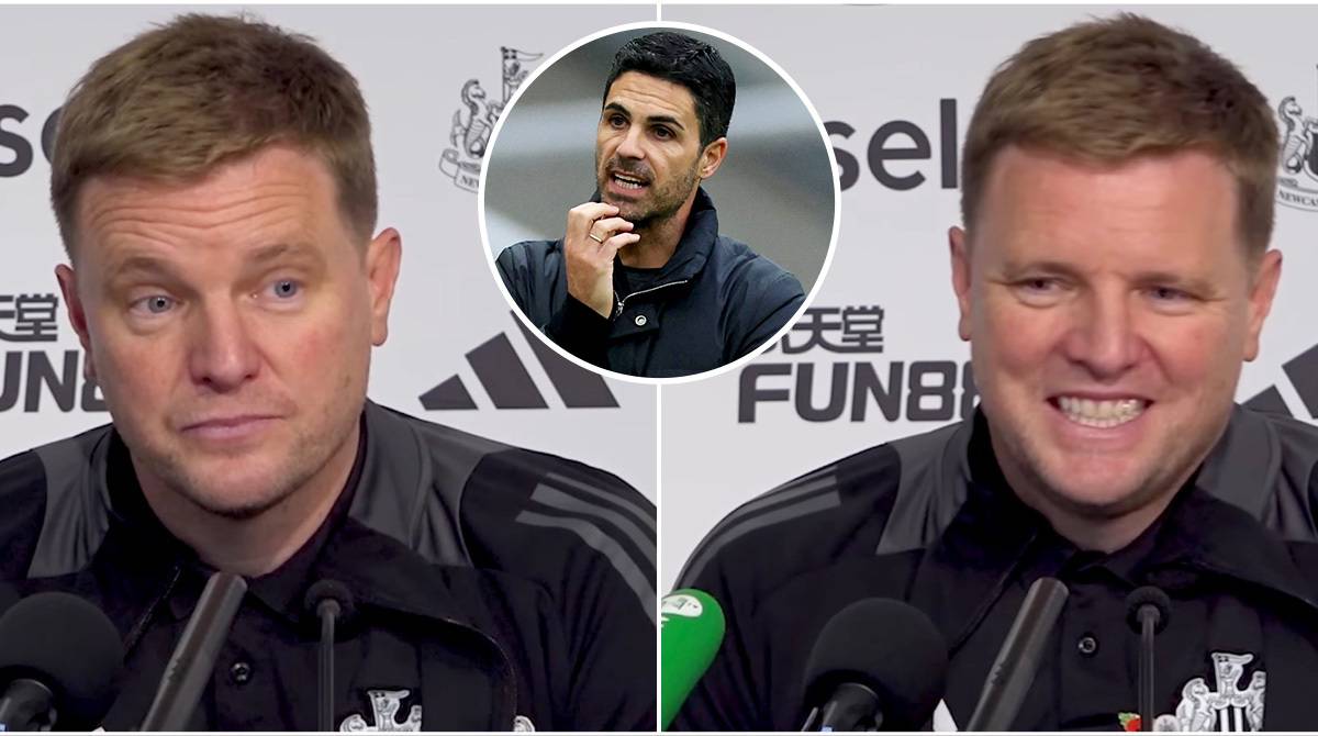Eddie Howe Responds to Mikel Arteta’s Comments About Newcastle’s Style ...