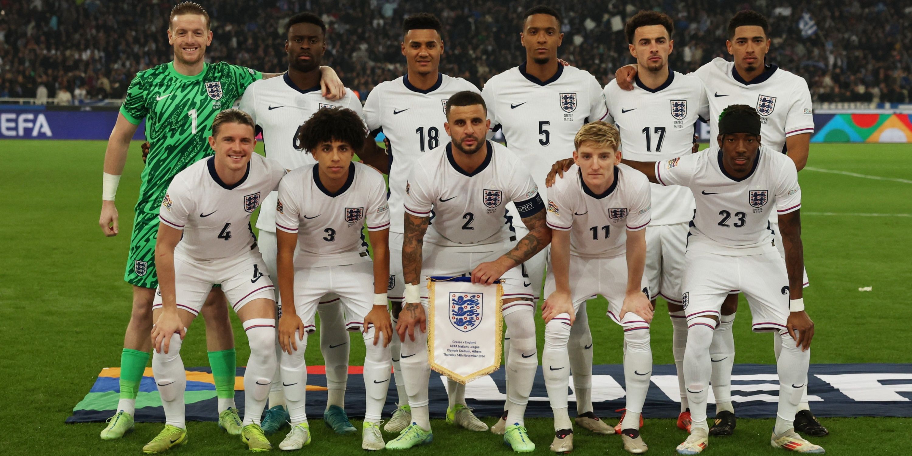 Greece 0-3 England: Player Ratings and Match Highlights