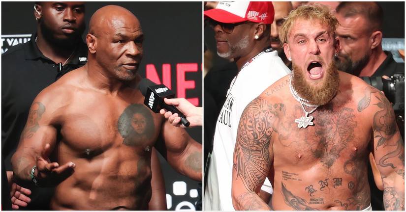 Fans Think They Know Why Mike Tyson Slapped Jake Paul