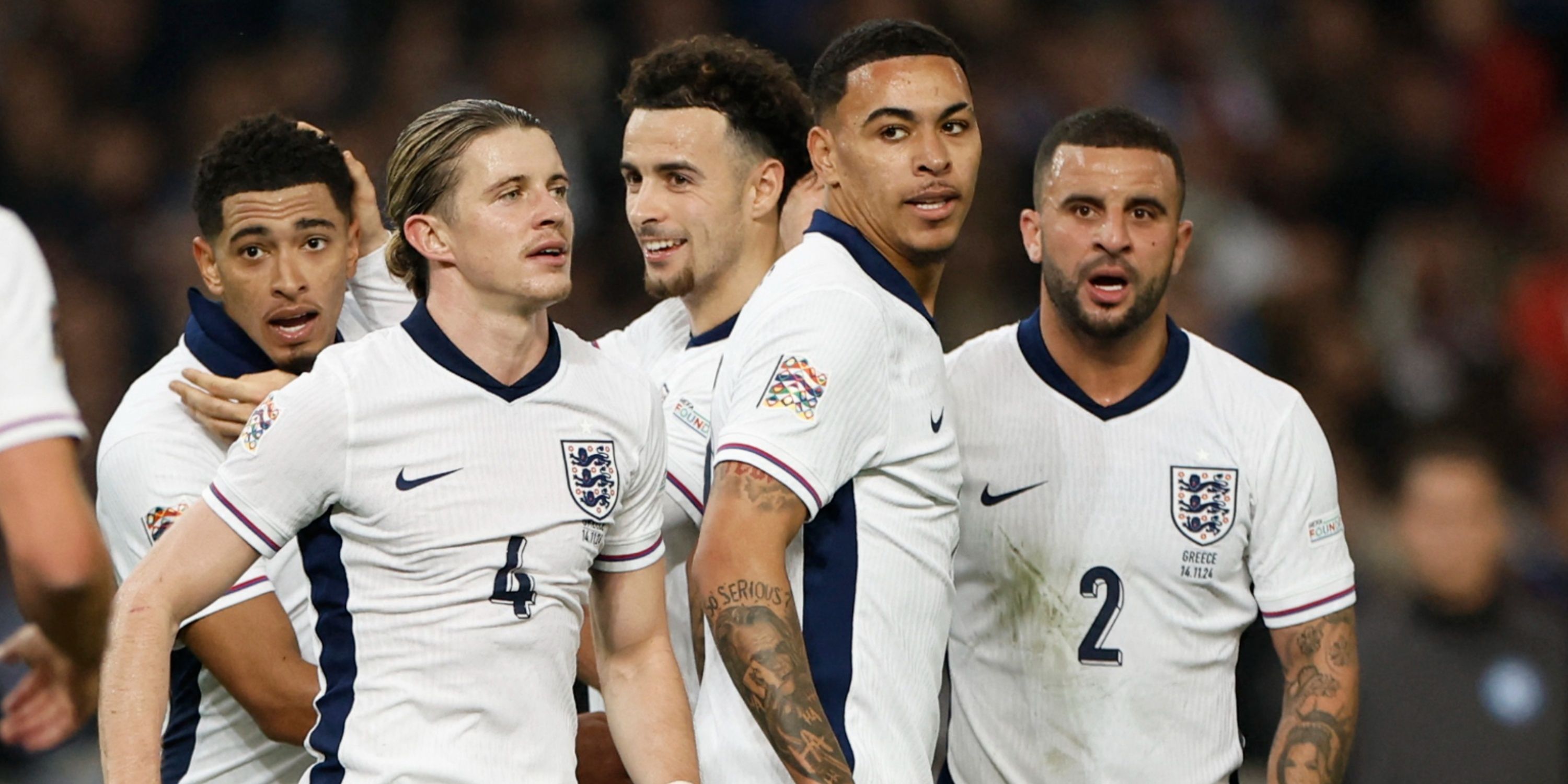 Greece 0-3 England: Player Ratings and Match Highlights