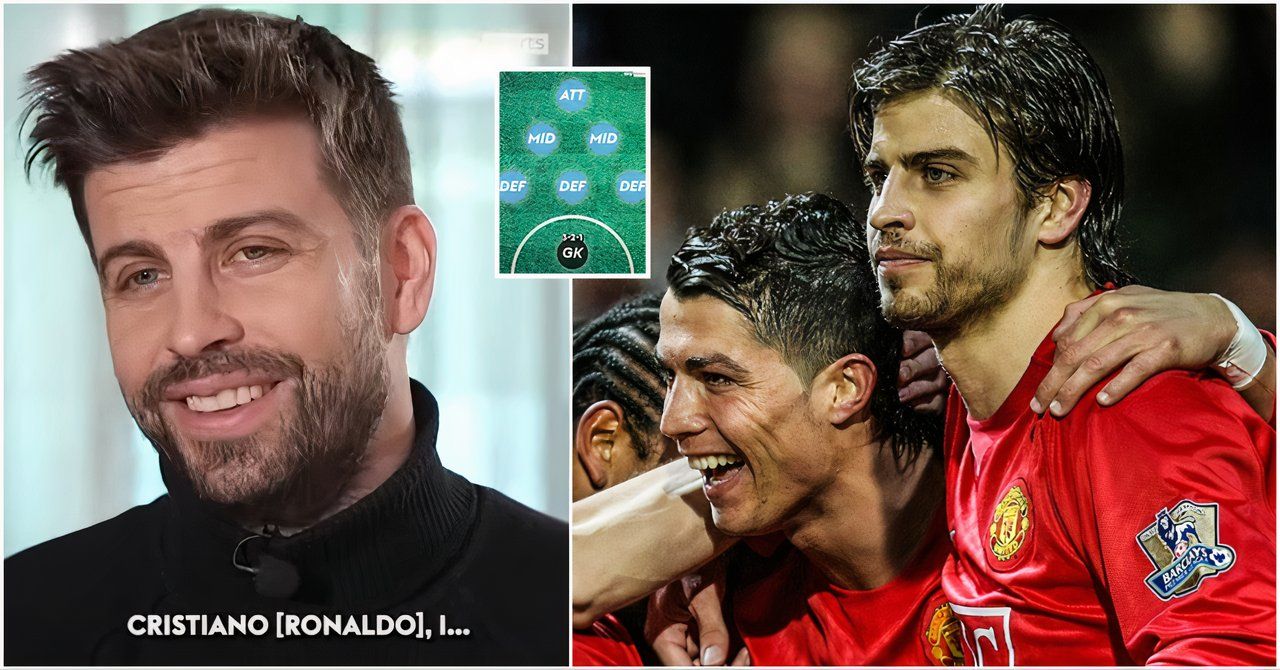 Gerard Pique Names His Dream Seven-a-Side Team