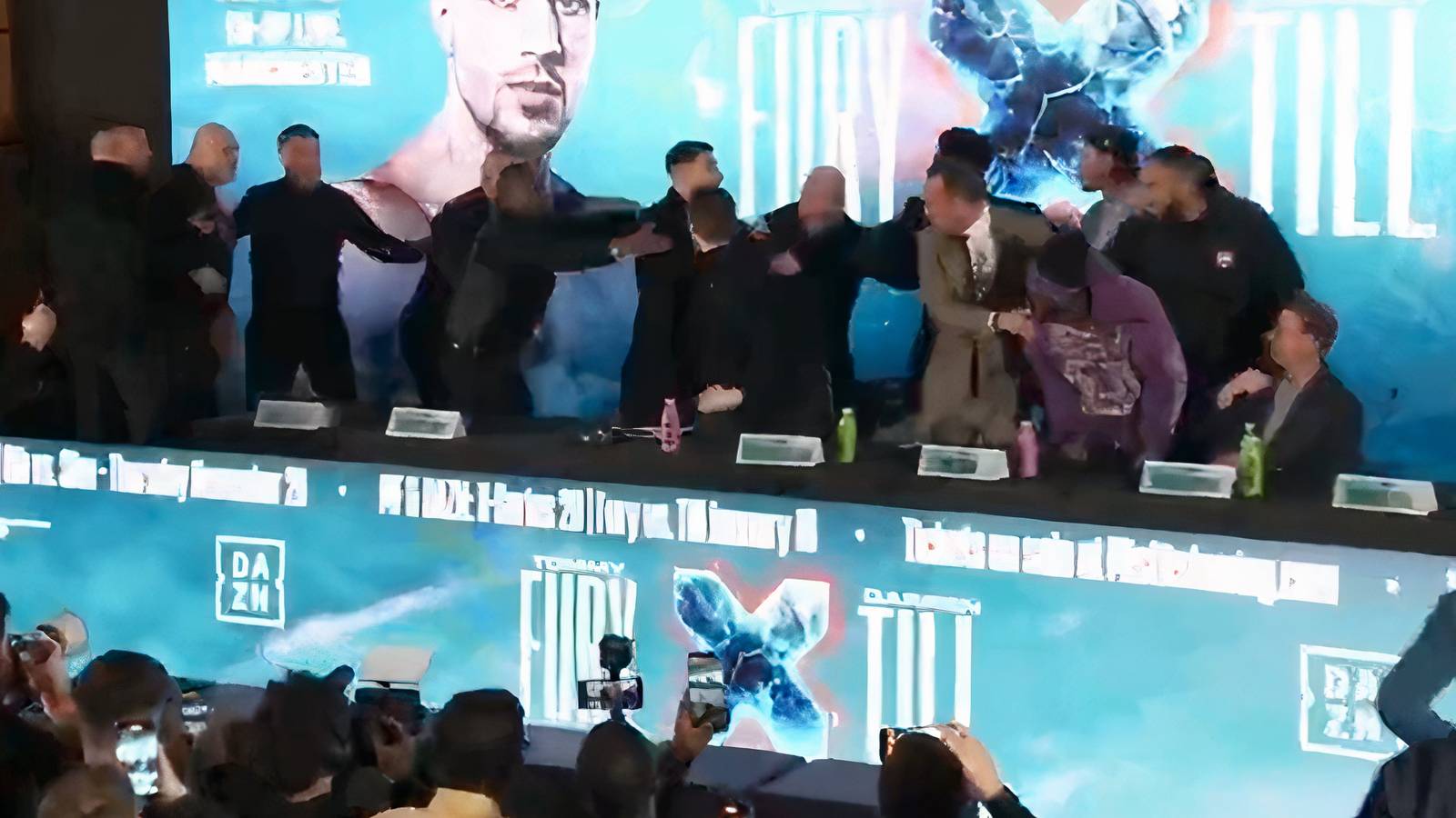 John Fury's Actions During Fury vs Till Presser Make Darren Till Explode