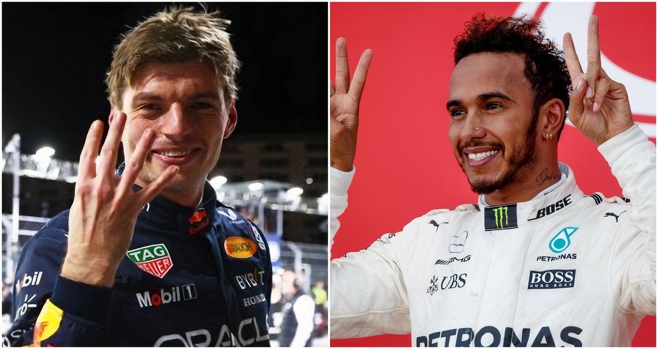 Lewis Hamilton's & Max Verstappen's Stats Compared After 4 World Titles