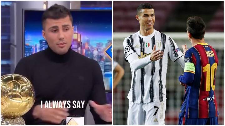 Rodri Gives Strong Lionel Messi vs Cristiano Ronaldo Verdict