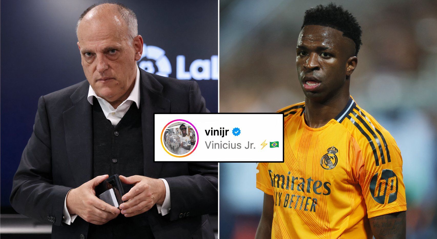 La Liga Complains to Real Madrid Over Vinicius Jr's Post During ...