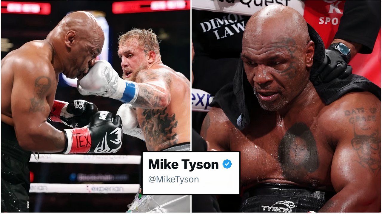 Mike Tyson Breaks Silence With First Tweet Since Jake Paul Defeat