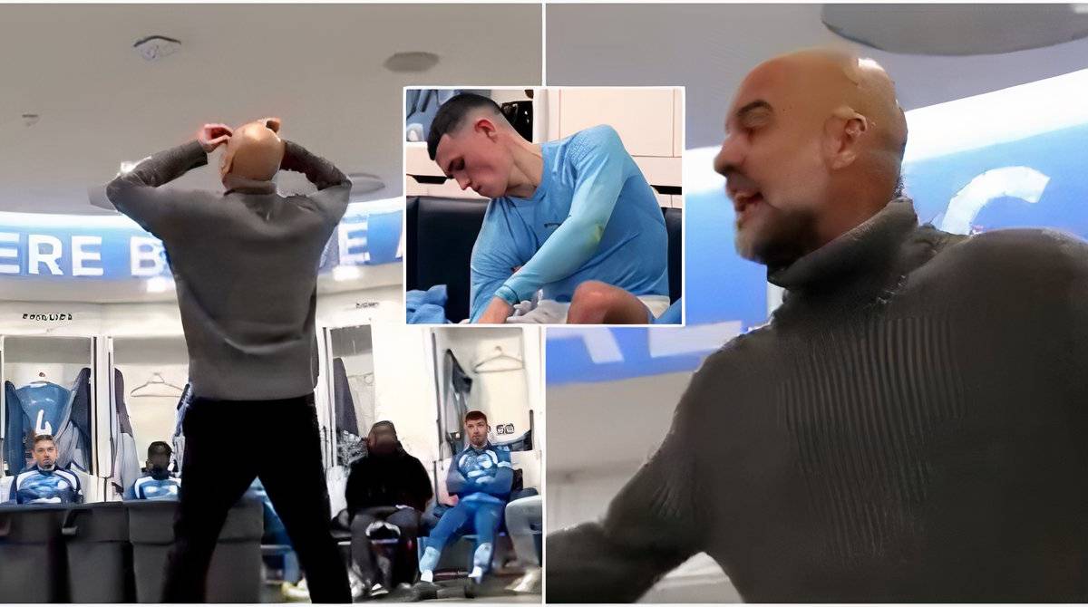 Pep Guardiola's Furious Man City Dressing Room Tirade at Phil Foden