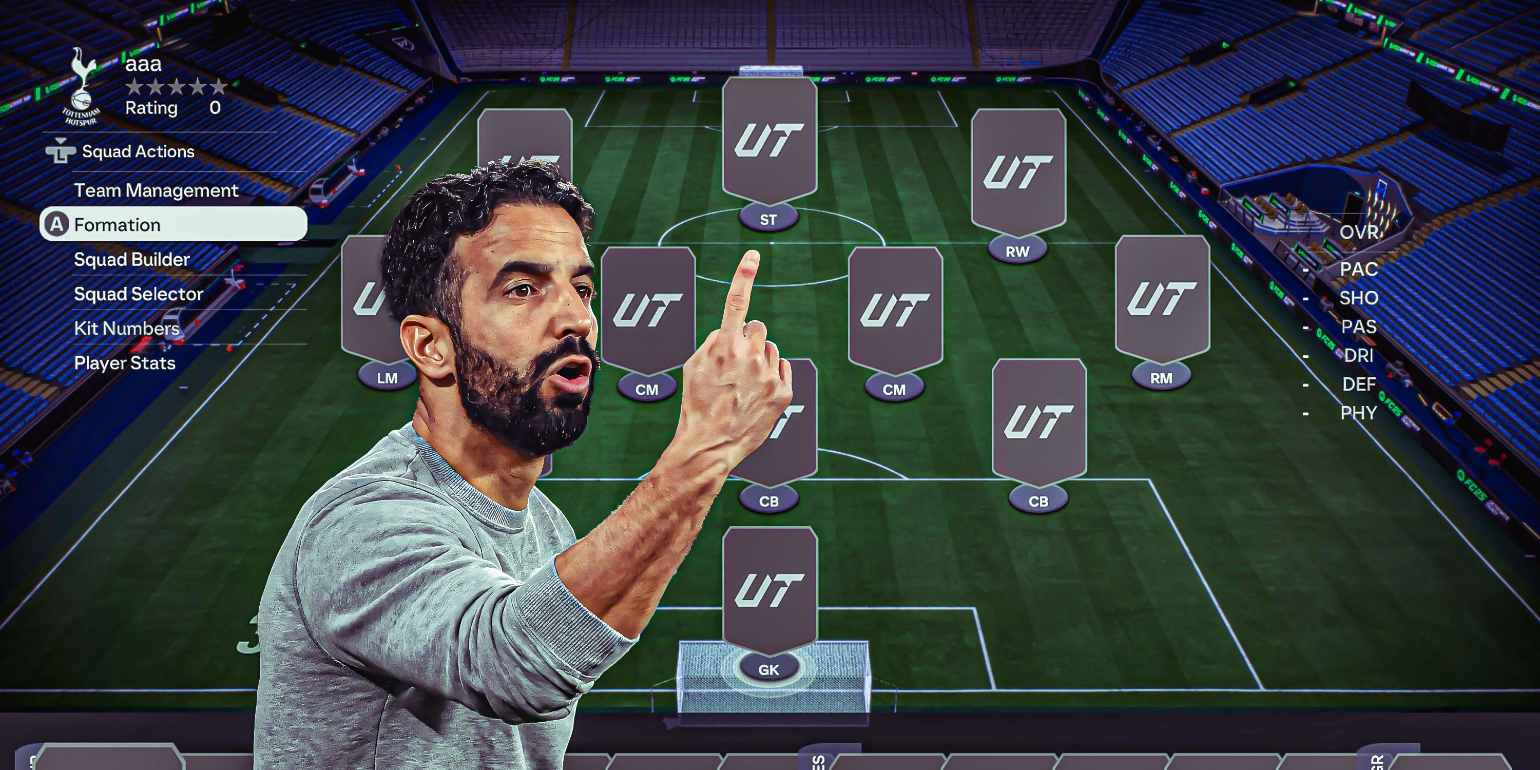 Best Tactics For 3-1-4-2 Formation in EA Sports FC 25 Ultimate Team