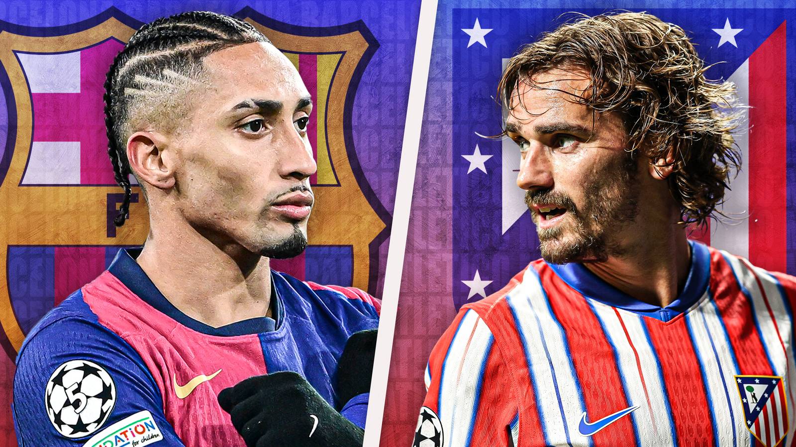 FC Barcelona vs Atletico Madrid Projected Starting Lineups for La Liga Game