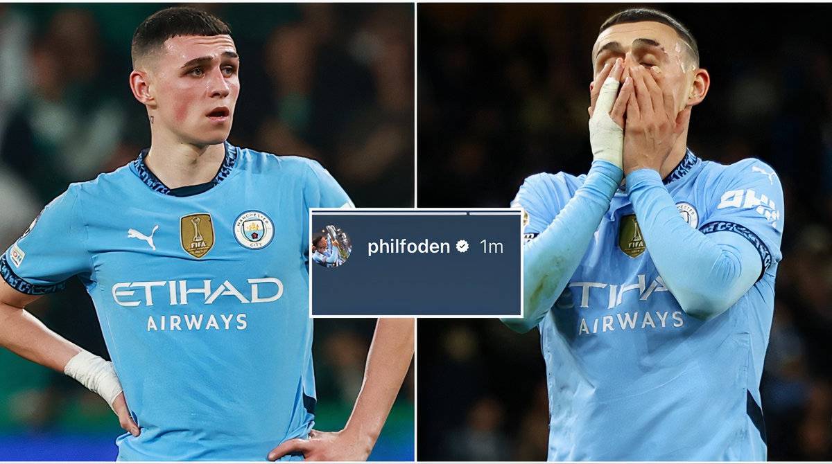 Phil Foden Hist Back at Recent Criticism With Social Media Post