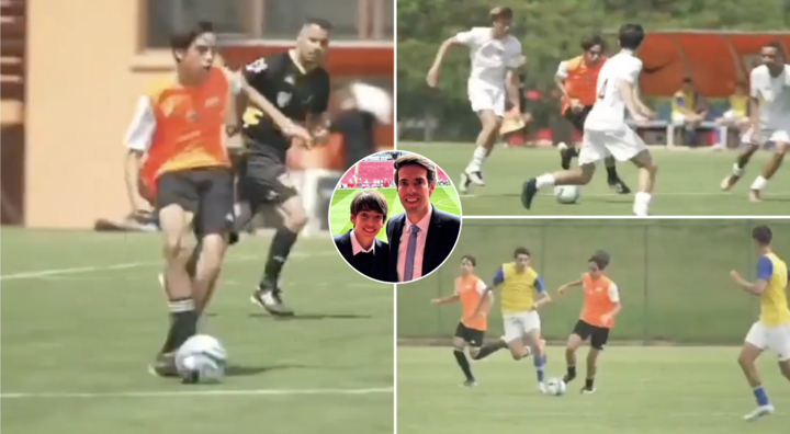 Why Footage of Kaka's Son Playing Football Has Gone Viral