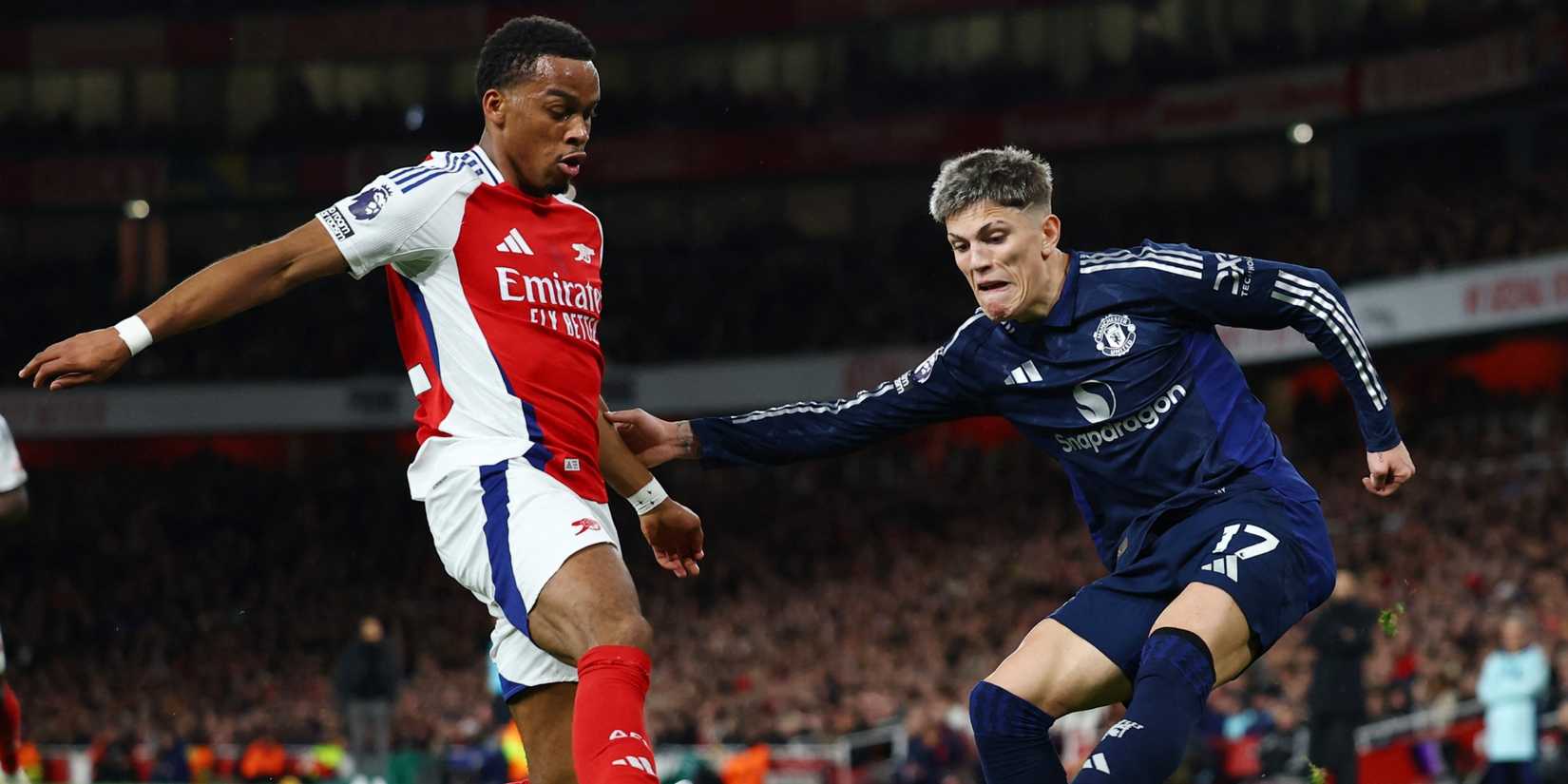 Arsenal 2-0 Man Utd: Player Ratings and Match Highlights