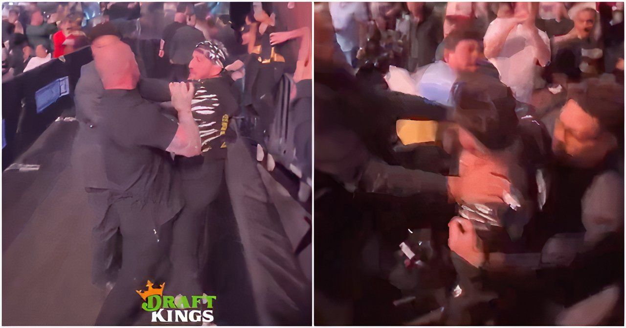 Footage Shows Merab Dvalishvili Get Into Wild Fight With Fan at UFC 310