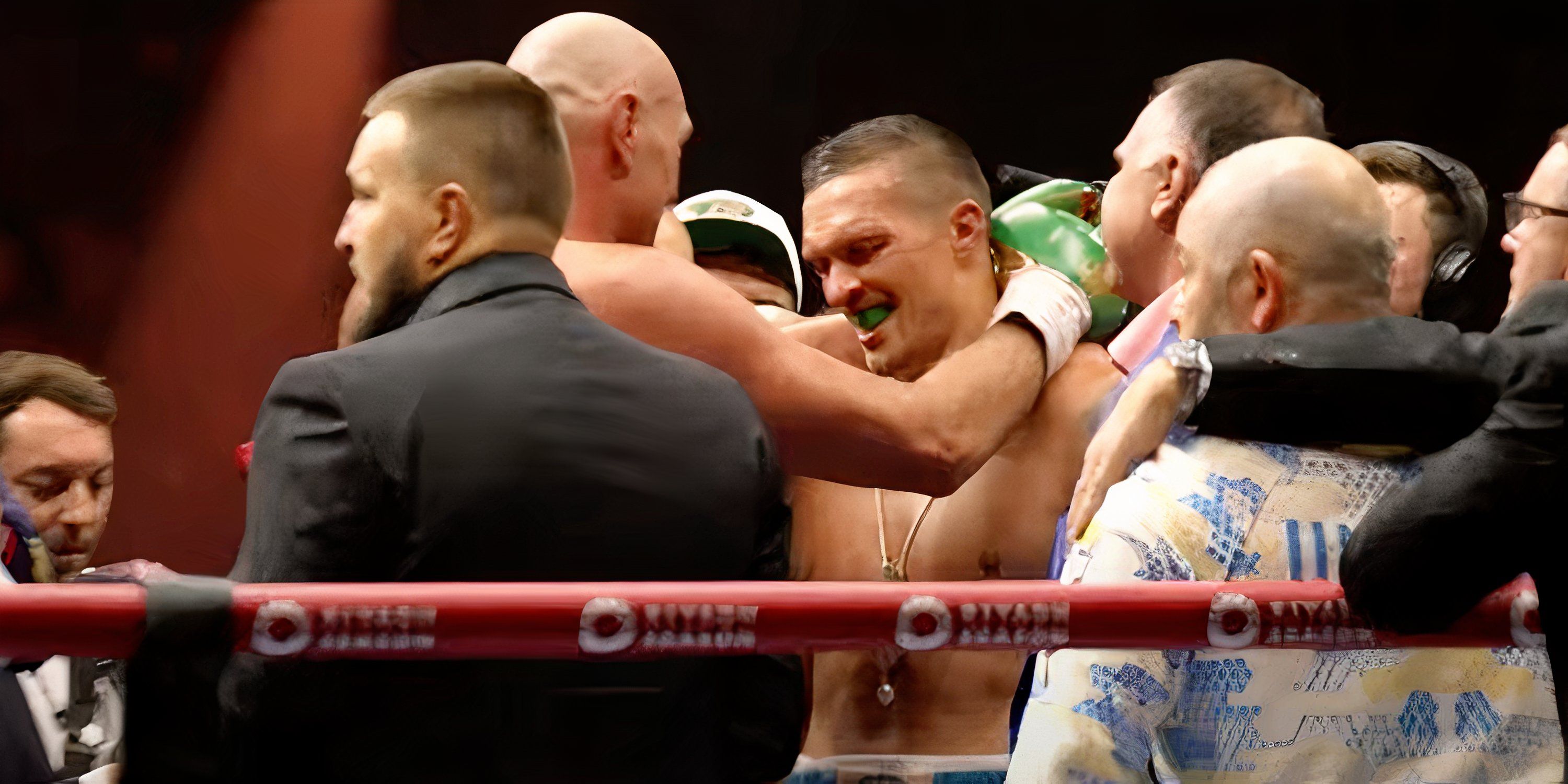 Unseen Footage Shows Tyson Fury & Oleksandr Usyk Post-Fight Conversation