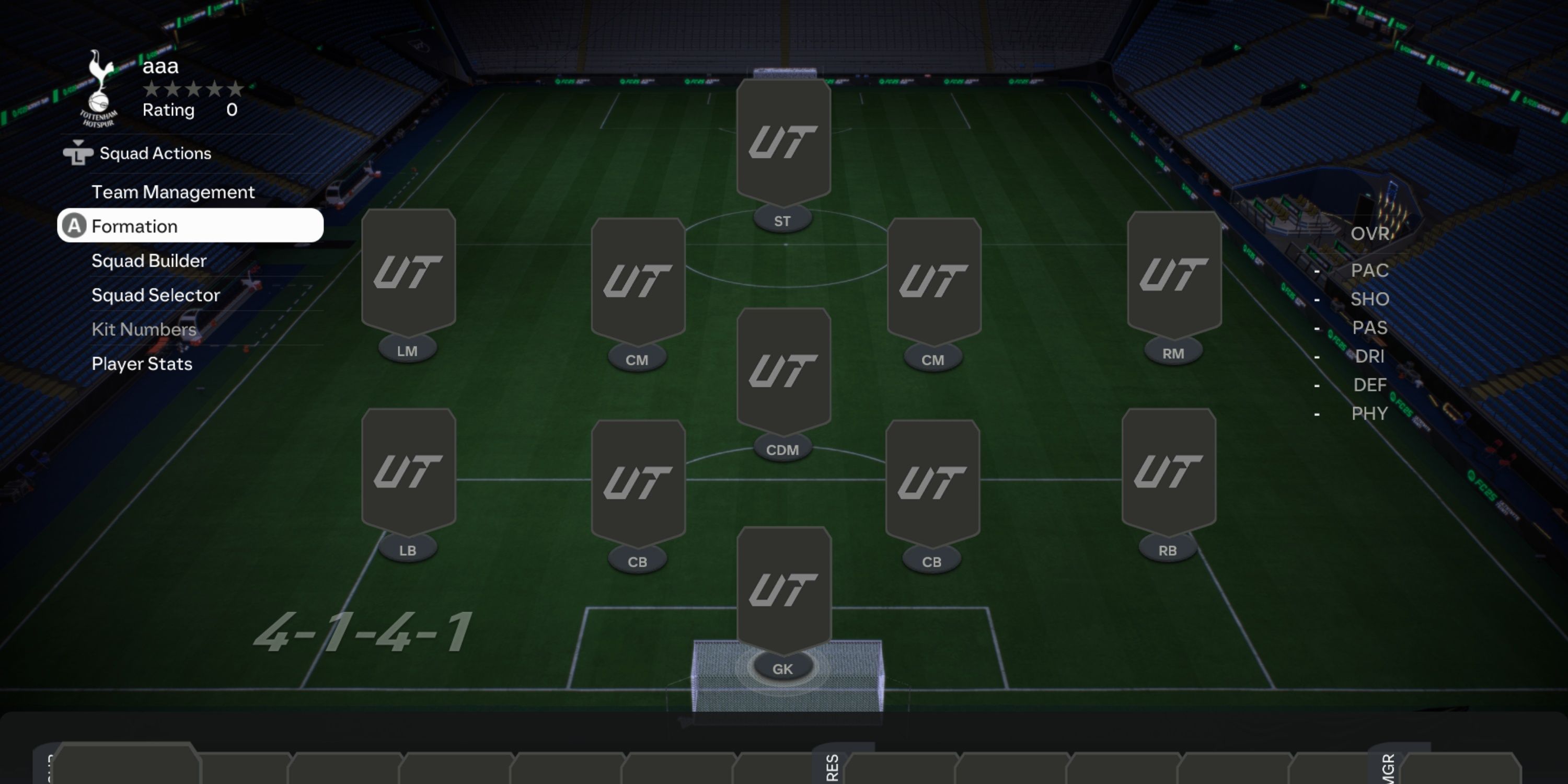 Best Tactics For 4-1-4-1 Formation in EA Sports FC 25 Ultimate Team