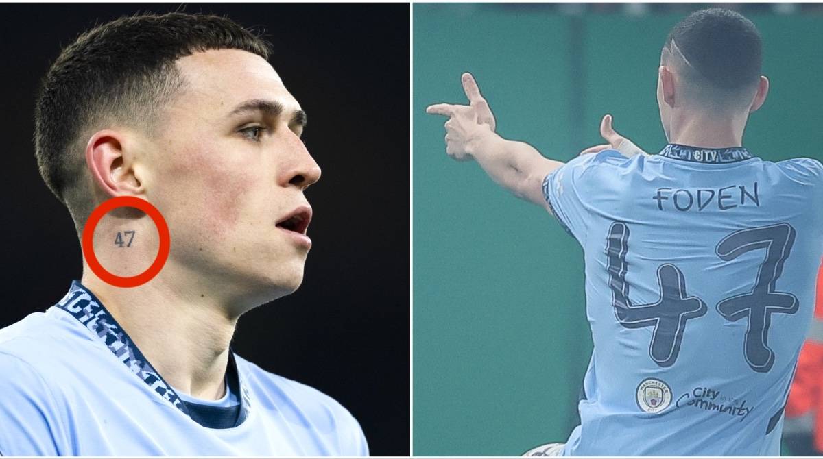 Why Phil Foden Wears Number 47 and has Tattoo