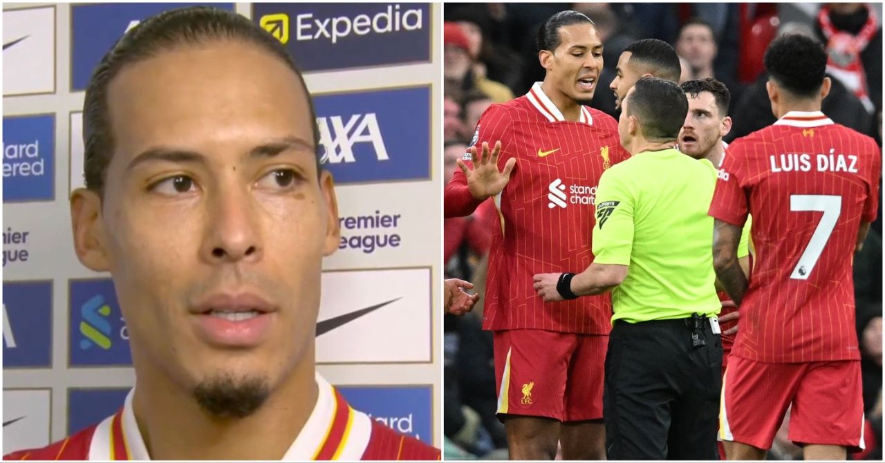 Virgil van Dijk Fires Shot at Referee After Liverpool 2-2 Fulham