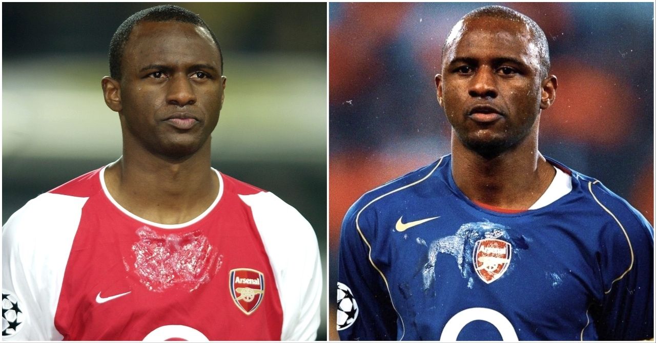 Why Patrick Vieira Played With Wet Patch on Front of His Shirt
