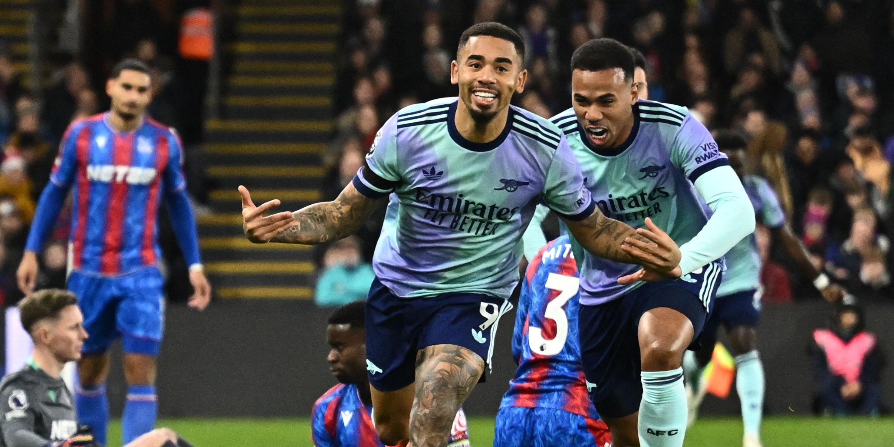 Crystal Palace 1-5 Arsenal: Player Ratings and Match Highlights