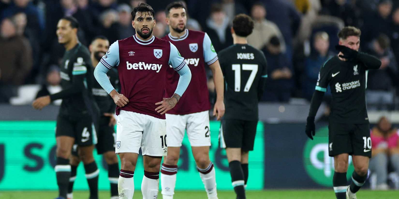 West Ham 0-5 Liverpool: Player Ratings and Match Highlights