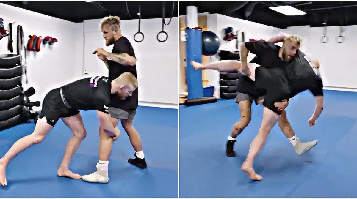 Viral Video of Jake Paul Wrestling Bo Nickal Left Everyone Saying The ...