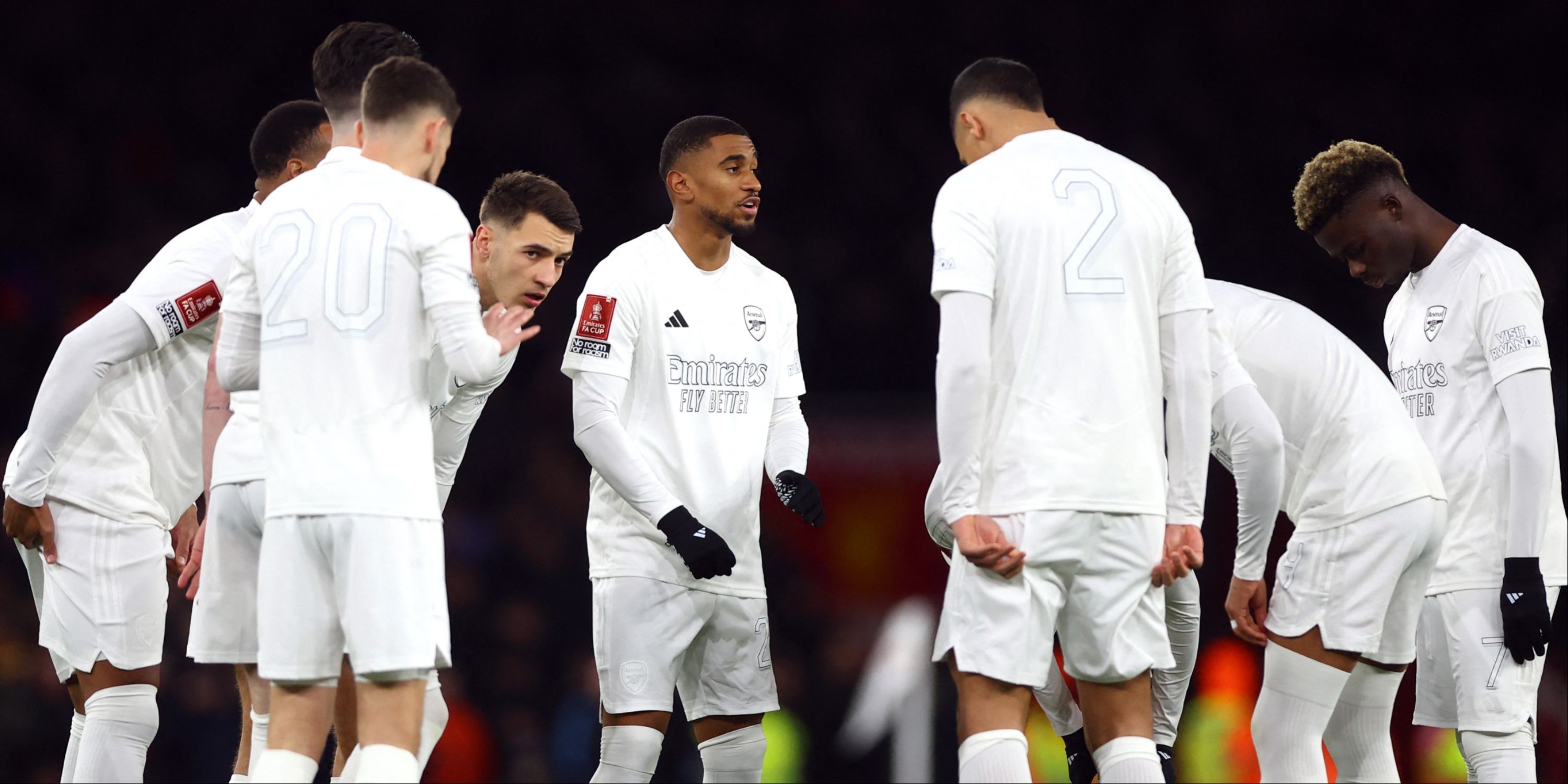 Why Arsenal Will Wear All-White Kit vs Man United in FA Cup