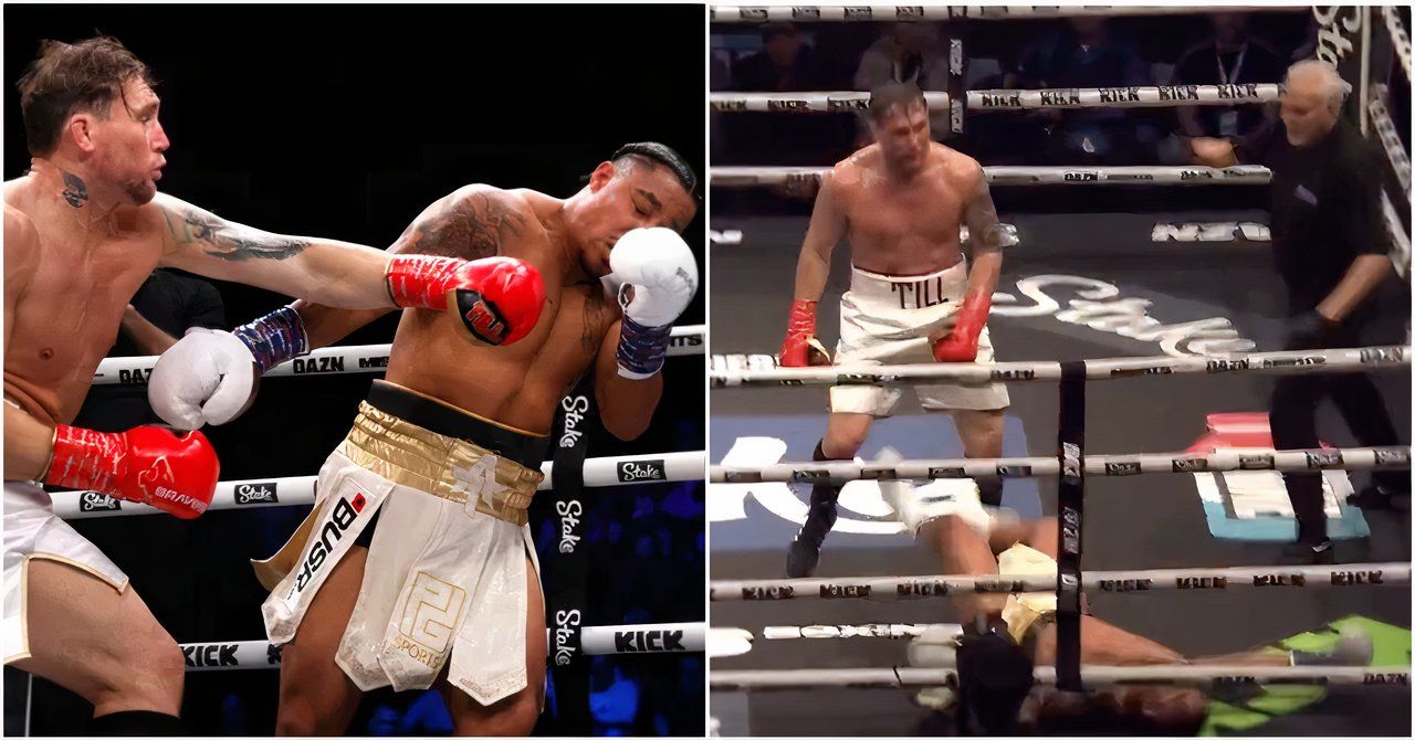 Anthony Taylor Collapsed After Darren Till Knockout Loss Anthony Taylor Collapsed After Darren Till Knockout Loss