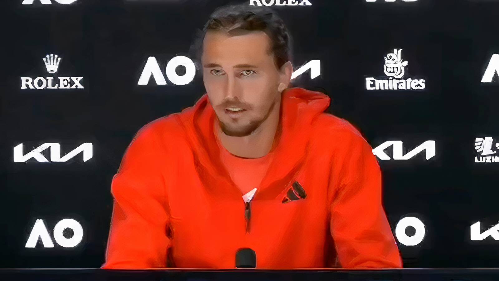 Alex Zverev Responds to Heckler From Australian Open Final