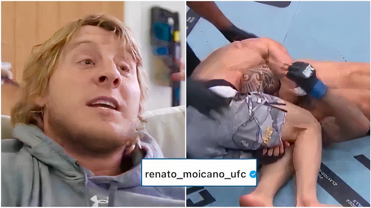 Paddy Pimblett's Live Reaction to Renato Moicano Tapping Out at UFC 311