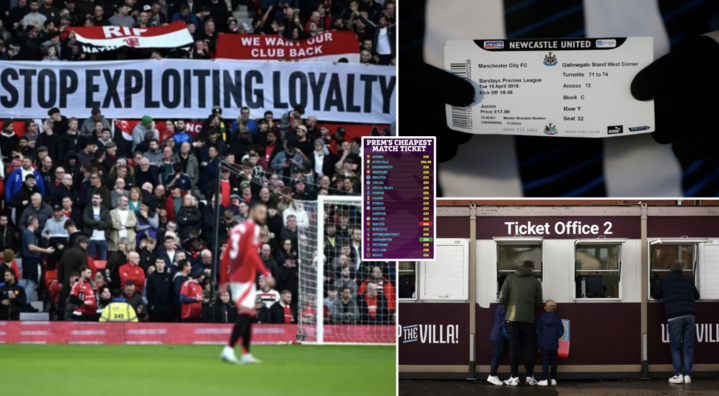 Cheapest and Most Expensive Match Ticket at Every Premier League Club ...
