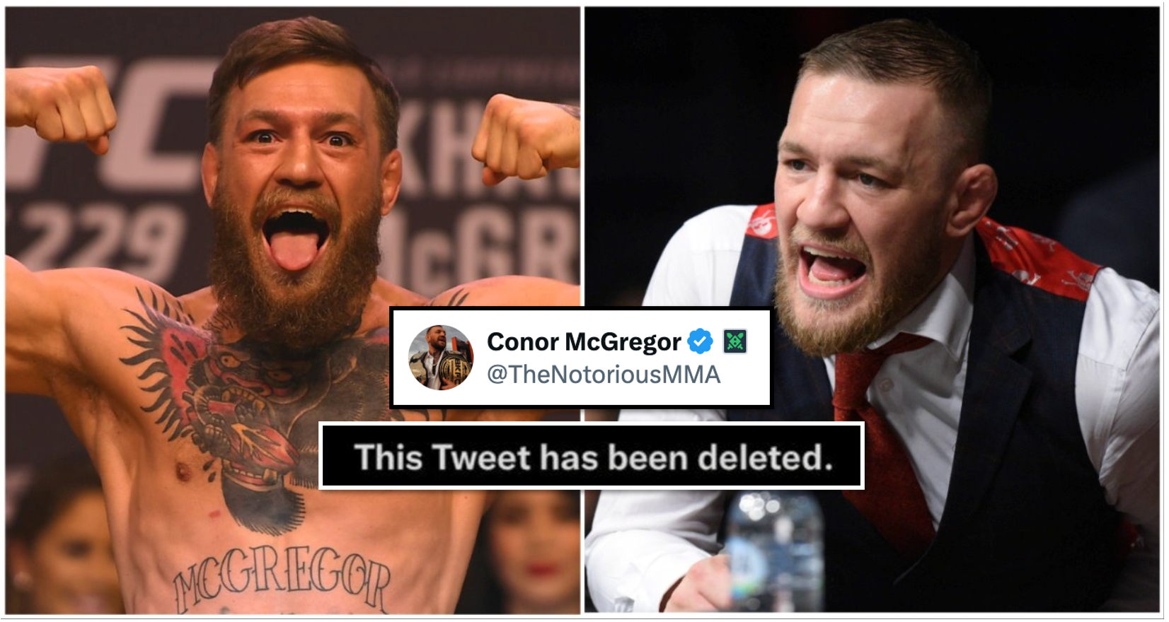 Conor McGregor Revealed Why he Deletes Tweets Immediately Conor McGregor Revealed Why he Deletes Tweets Immediately