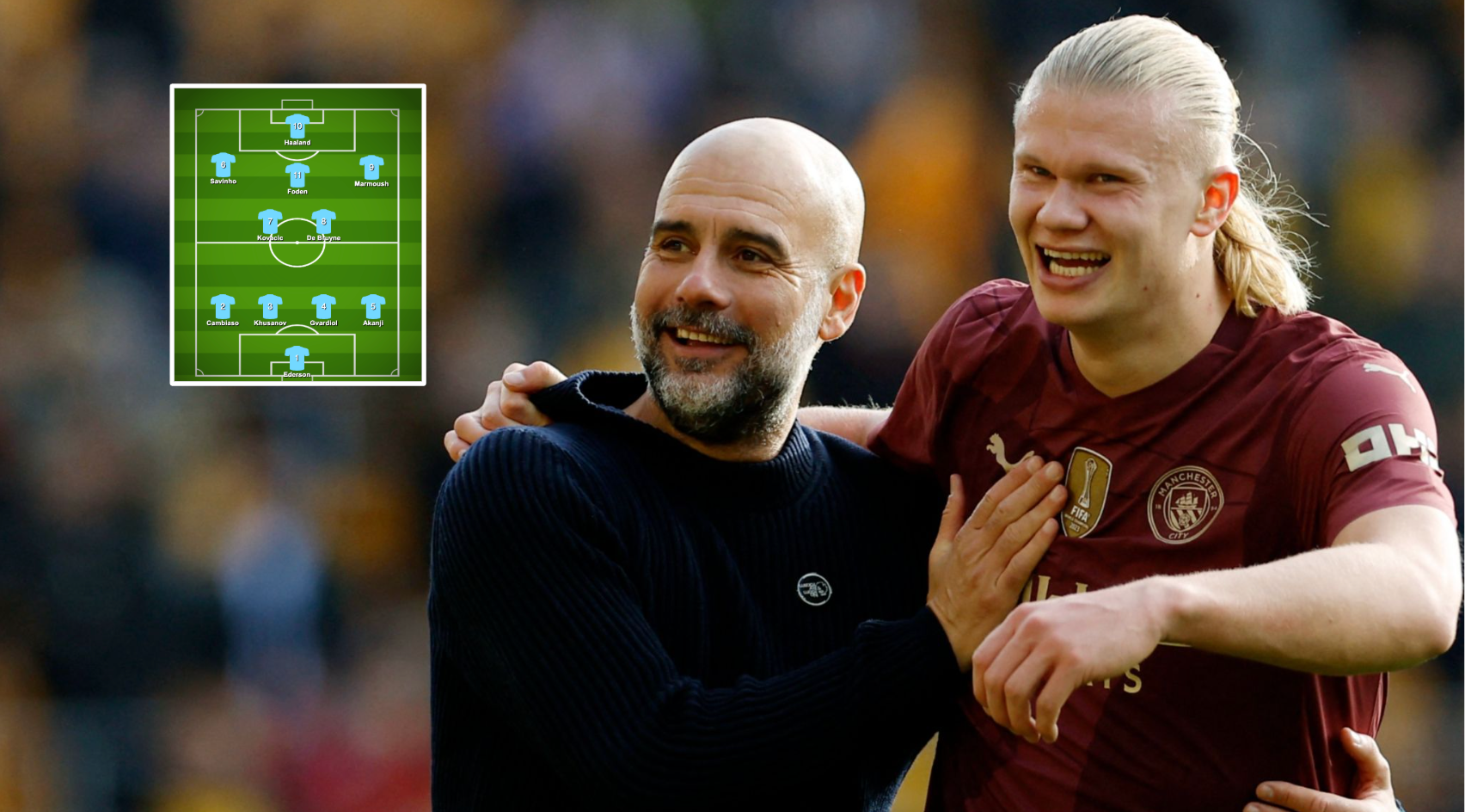 Pep Guardiola's Dream Man City Starting 11 With Four January Signings