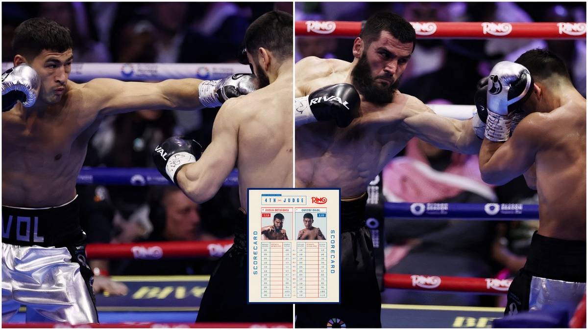 Official AI Judge's Scorecard For Artur Beterbiev vs Dmitry Bivol 2