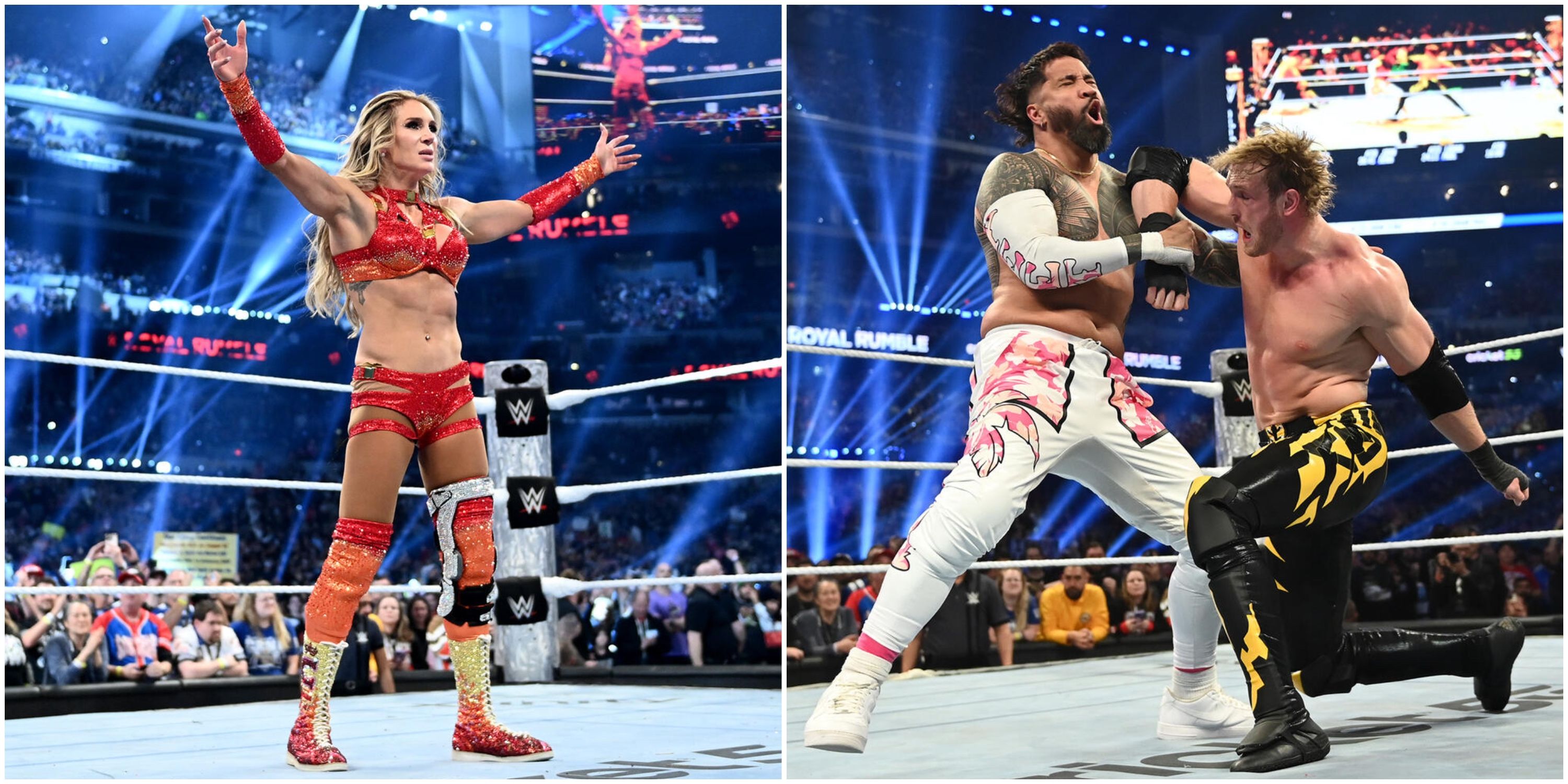 Why WWE Fans Are Furious With Jey Uso and Charlotte Flair Winning the Royal Rumble
