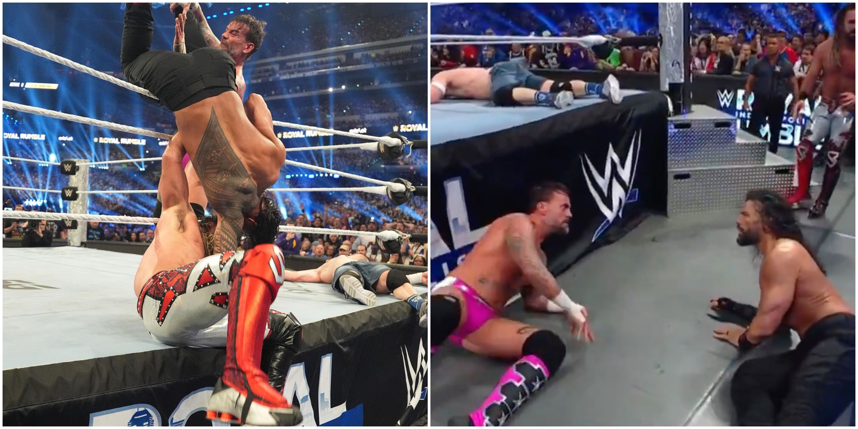 What Roman Reigns Said to CM Punk After WWE Royal Rumble Exit