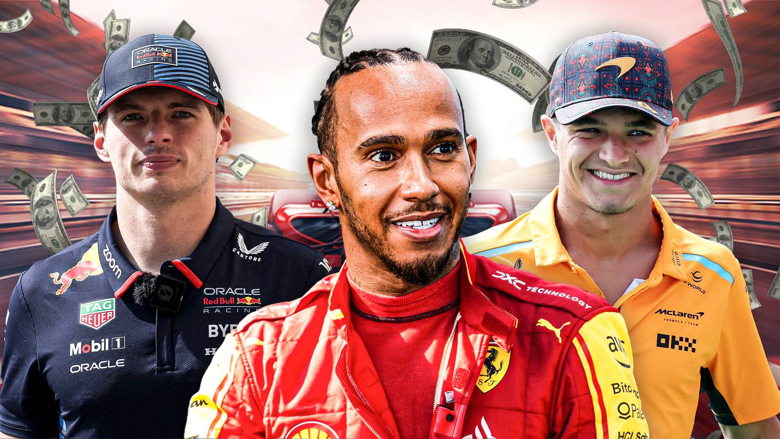 Formula 1 2025 Salaries For Verstappen, Hamilton, Piastri and Norris