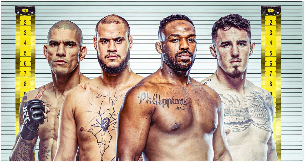 The Top 16 Tallest Fighters in the UFC Right Now