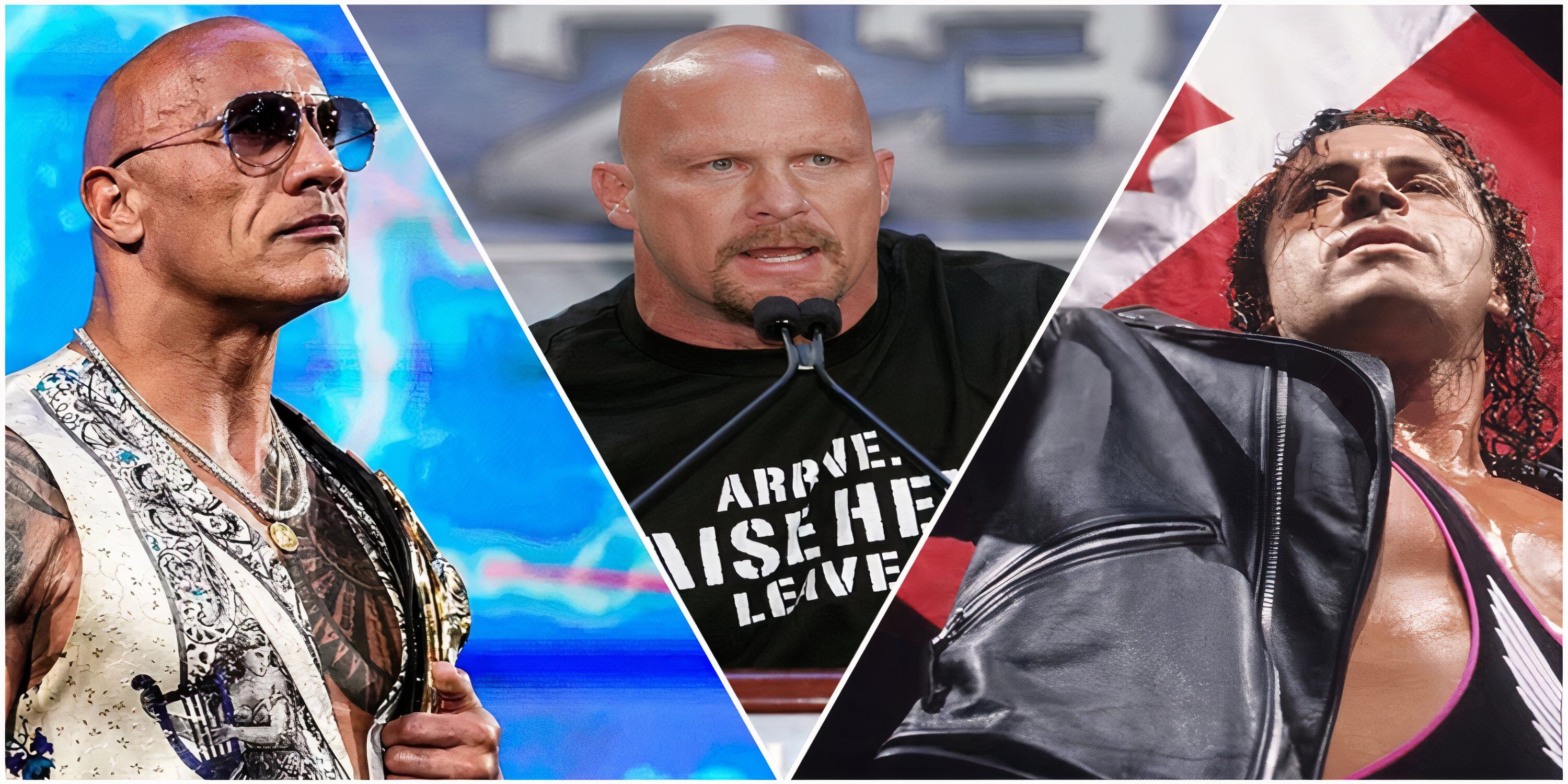 Stone Cold Steve Austin's WWE Mount Rushmore