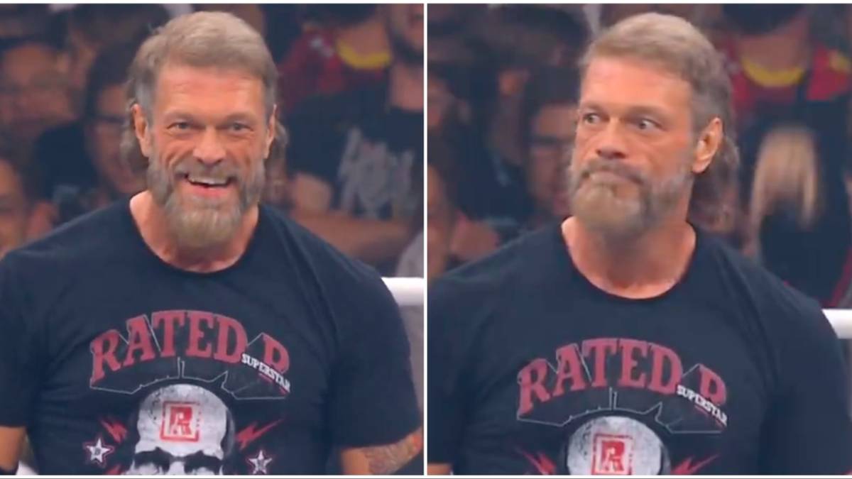 Wrestling Fans Sing WWE Legend Edge's Theme Song in Arena