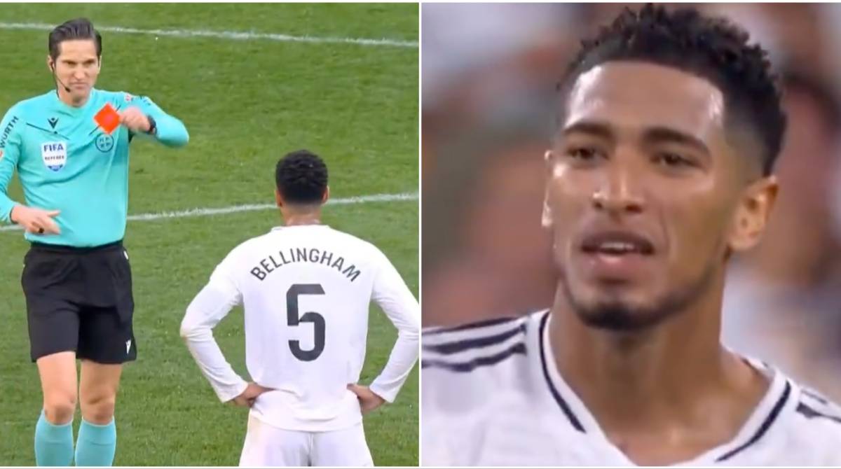 Footage Appears to Show Jude Bellingham Previously Insulted Referee ...