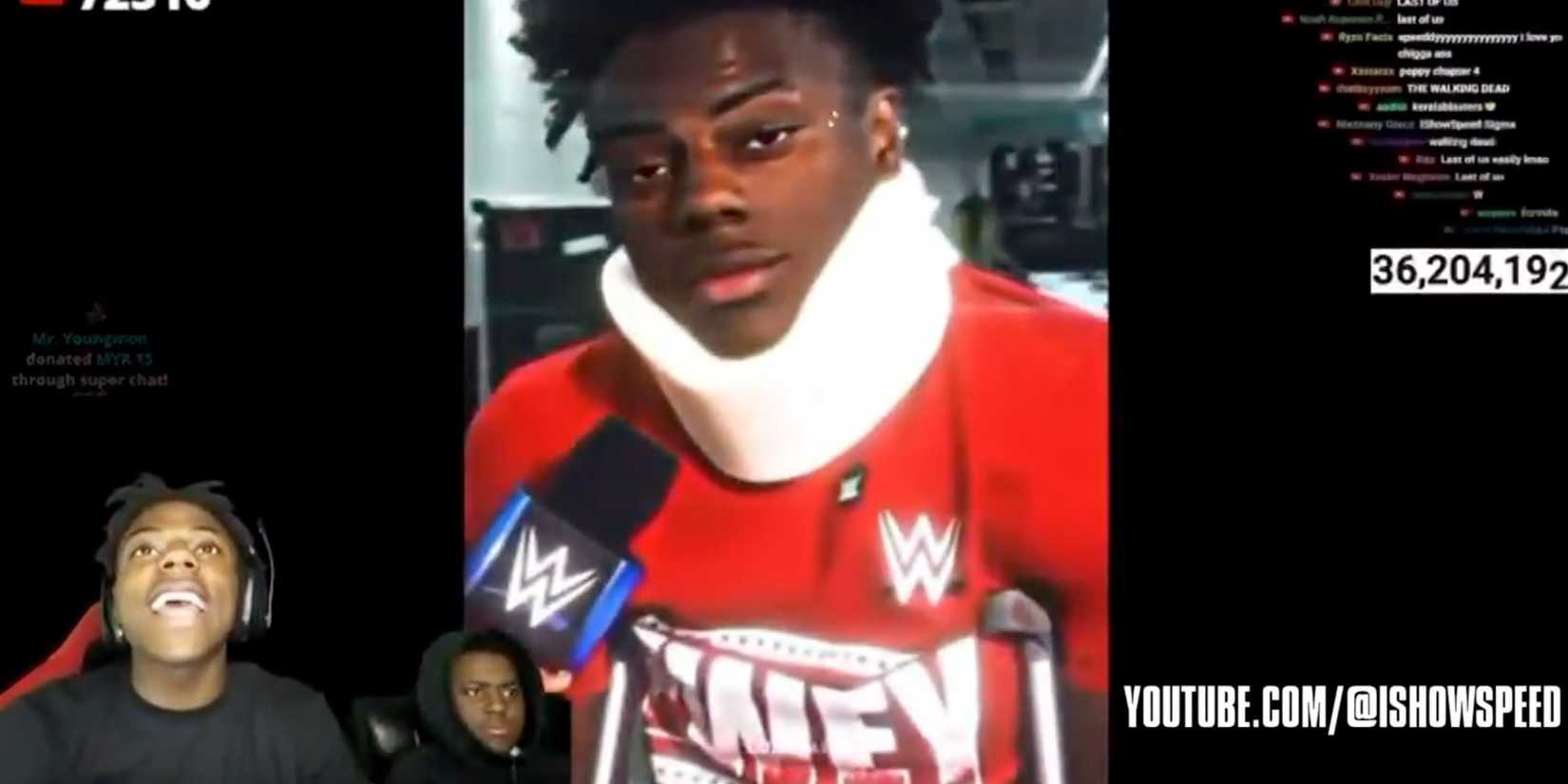 Speed Opens Up on Injuries After Getting Speared at WWE Royal Rumble