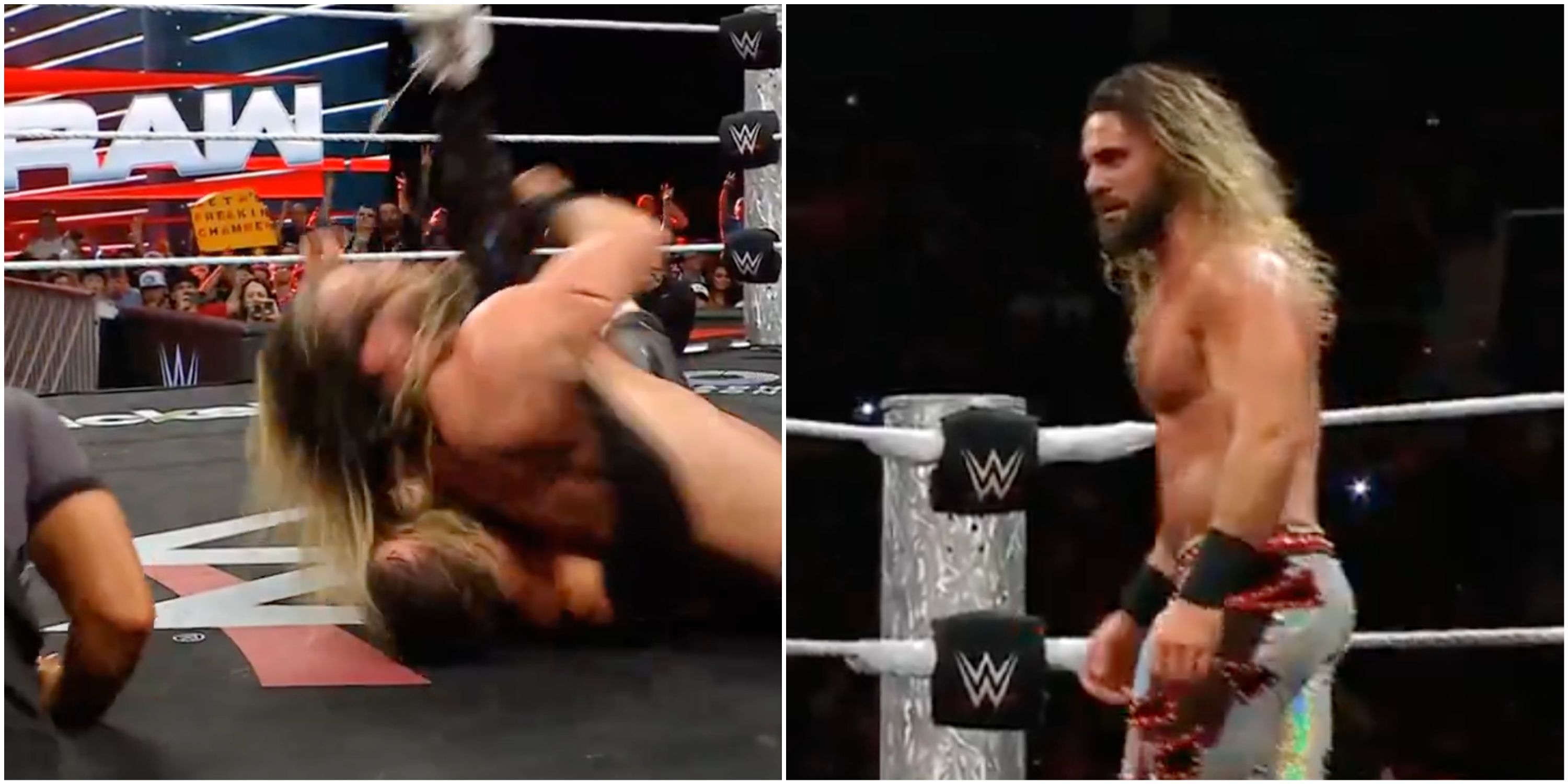 Seth Rollins Looked Angry Following Controversial Moment on WWE RAW
