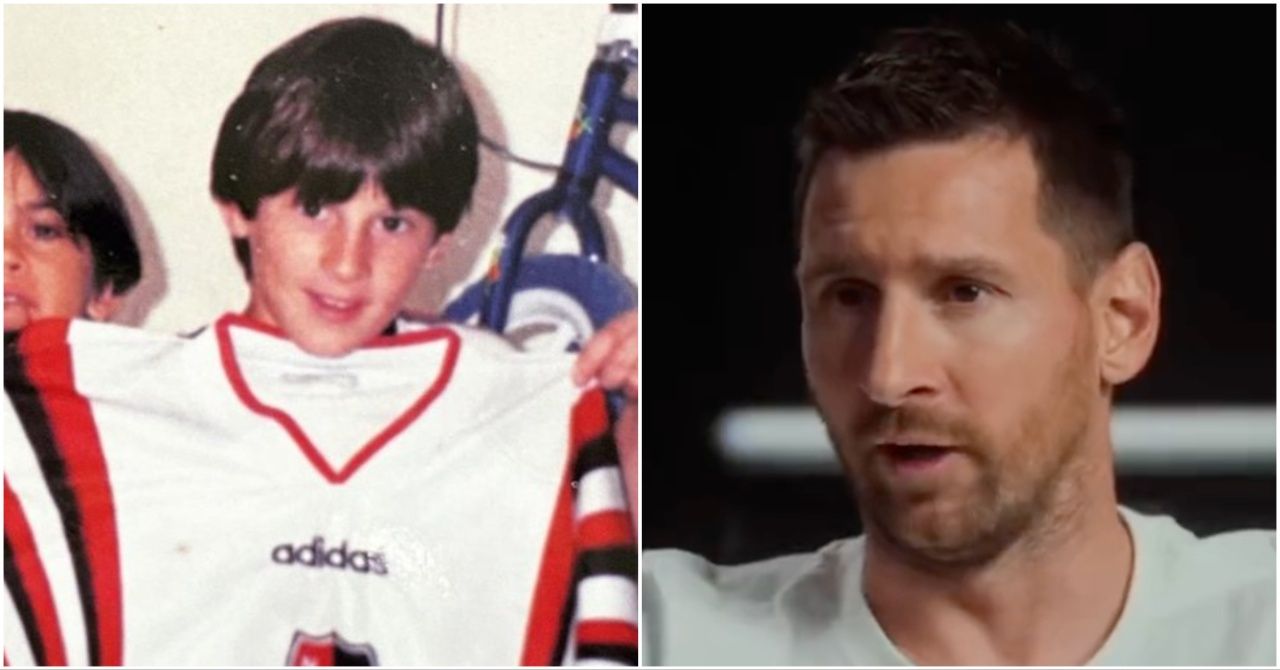 Lionel Messi Named His Two Football Idols When Growing Up