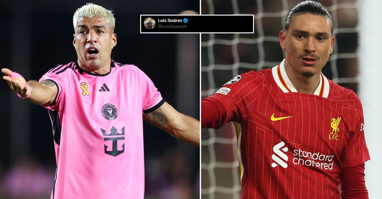 Luis Suarez Sends Message to Darwin Nunez Amid Criticism