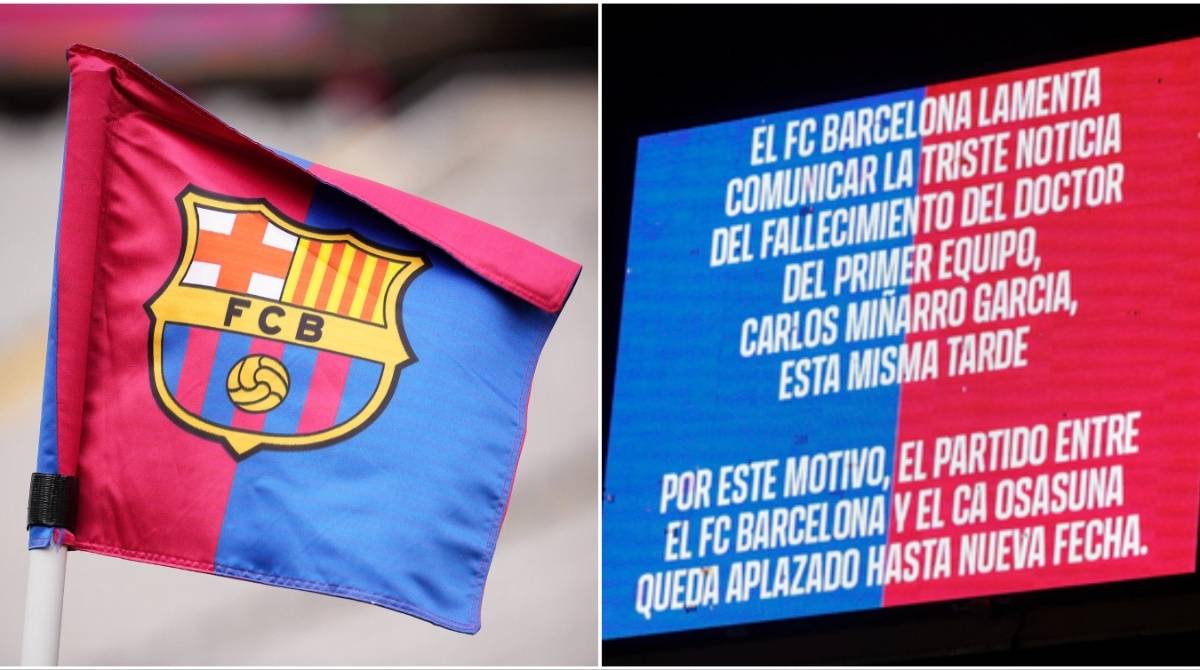 Barcelona v Osasuna Postponed After Death of First Team Doctor