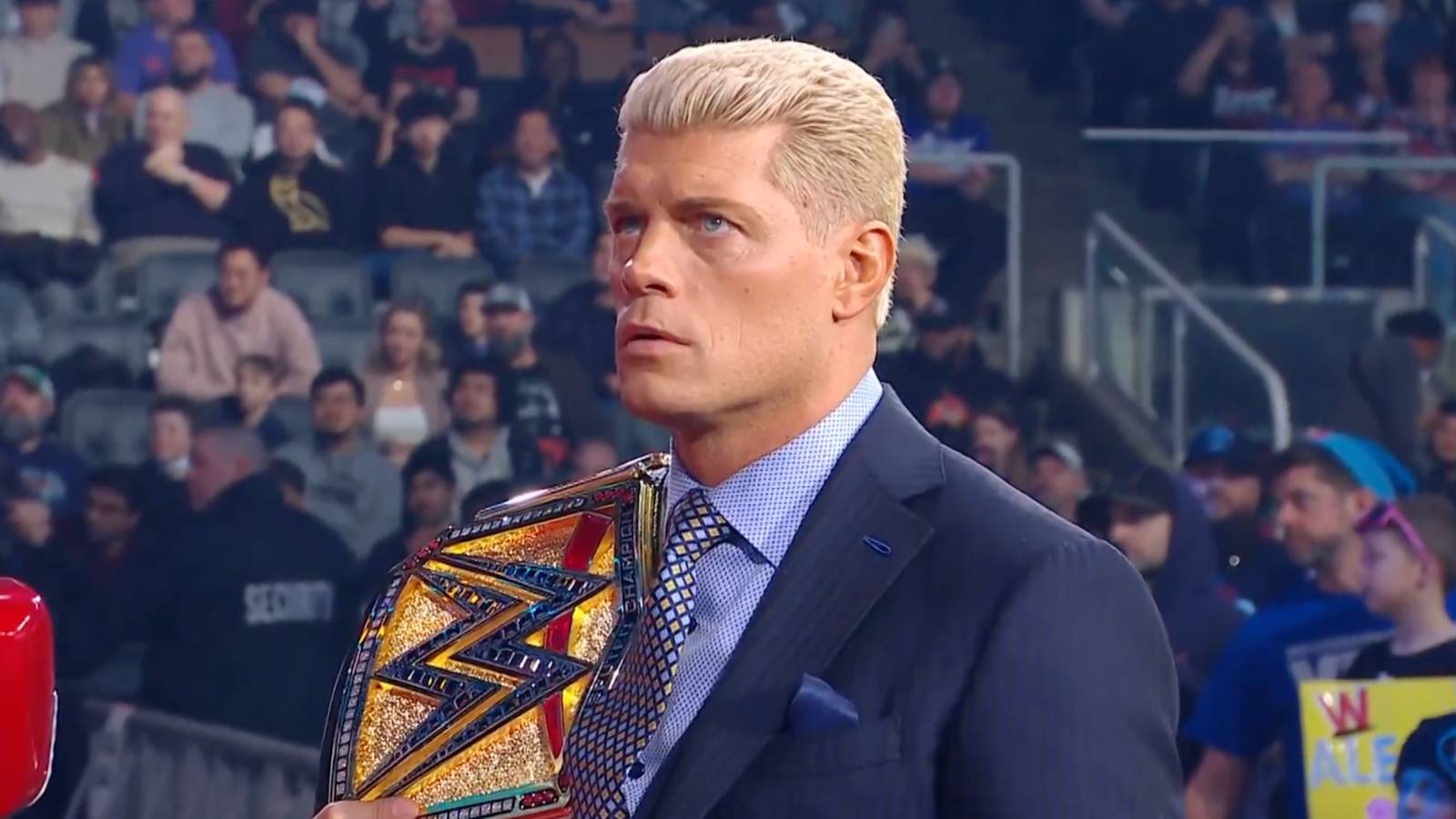 Travis Scott's Brutal Slap to Cody Rhodes at WWE Elimination Chamber