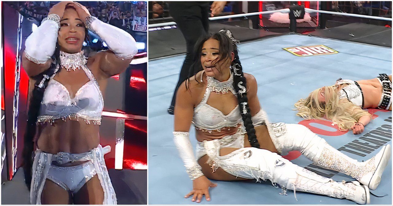 Bianca Belair wins the WWE Women's Elimination Chamber