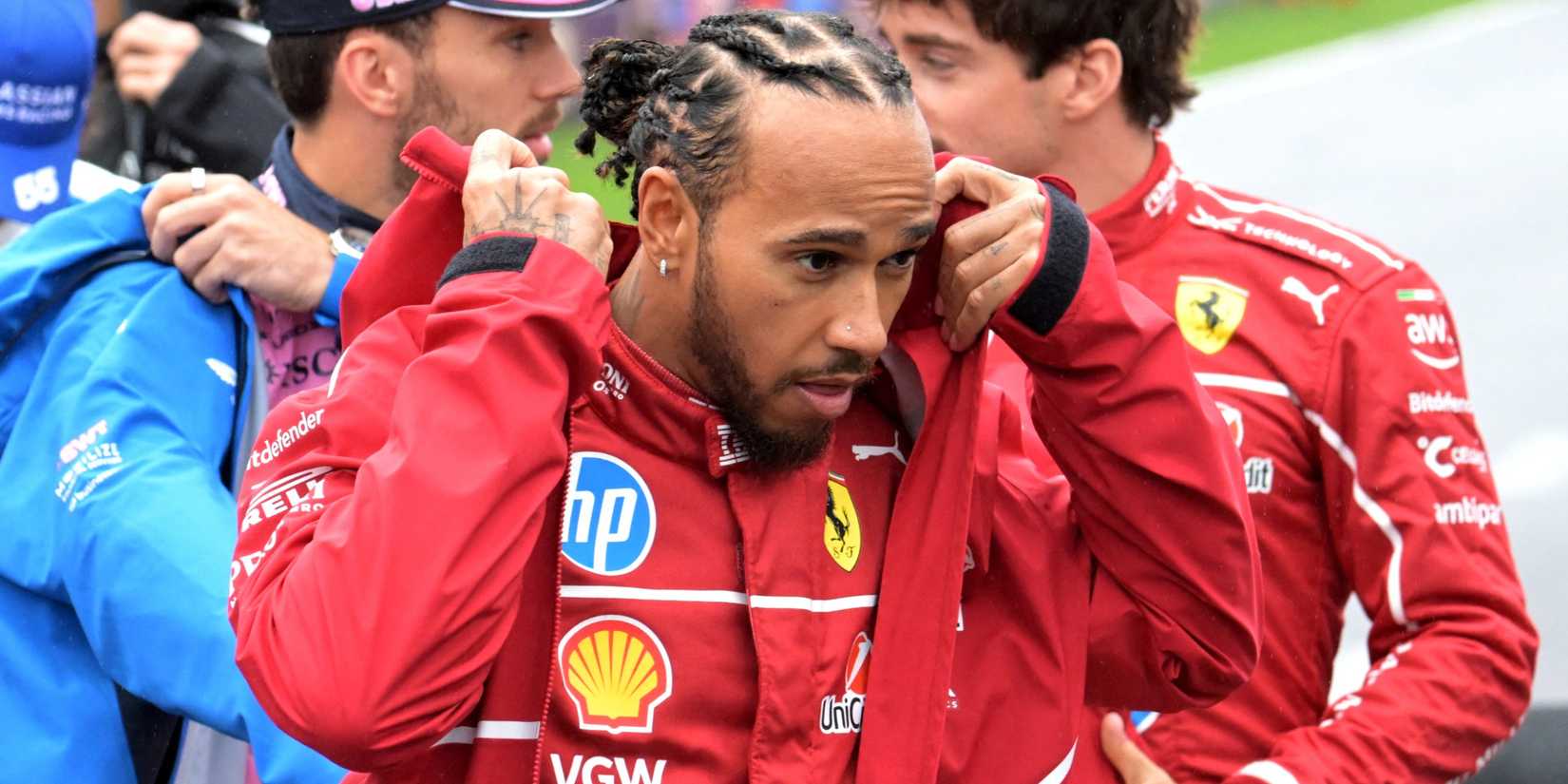 Lewis Hamilton's Awkward Interactions With Ferrari Engineer During ...